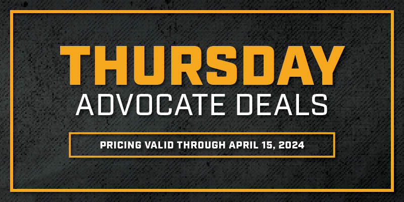Thursday Deals April 11th 2024 | Vance Outdoors